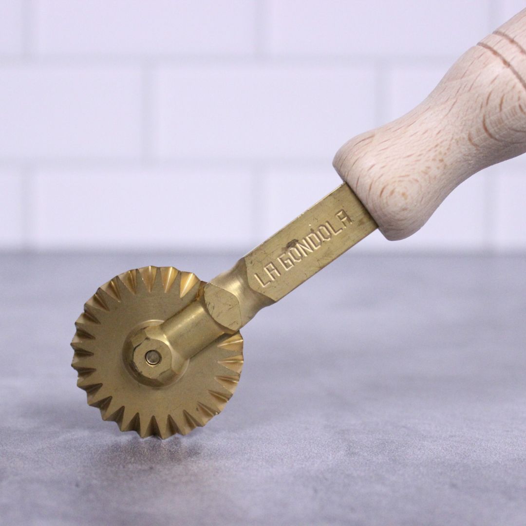 Artisan Tool - Bronze Pasta Cutter, Fluted – Della Terra Pasta
